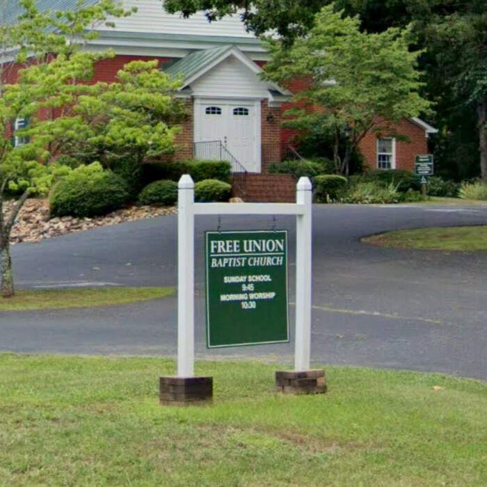 Free Union Baptist Church, Free Union, Virginia