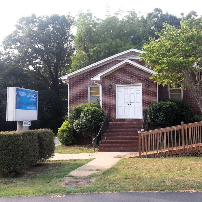 Mt Moriah Tabernacle of Faith Church, Easley, South Carolina